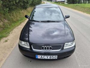 Black Audi A3 2002 in Vilnius, with an engine capacity of 1.60 L and mileage of 205 thousand km for 1350 €, photo 9 on AUTOMOTO.COM.LV
