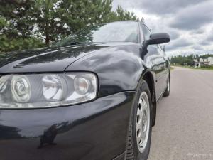 Black Audi A3 2002 in Vilnius, with an engine capacity of 1.60 L and mileage of 205 thousand km for 1350 €, photo 12 on AUTOMOTO.COM.LV