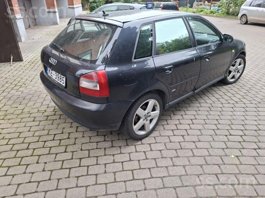 Melns Audi A3 2002 Rīga, ar dzinēja tilpumu 1.90 L un nobraukumu 315 tūkst. km par 1950 €, foto 5 vietnē AUTOMOTO.COM.LV