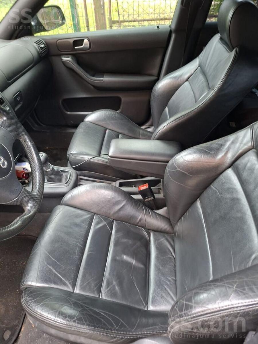 Melns Audi A3 2002 Rīga, ar dzinēja tilpumu 1.90 L un nobraukumu 315 tūkst. km par 1950 €, foto 7 vietnē AUTOMOTO.COM.LV