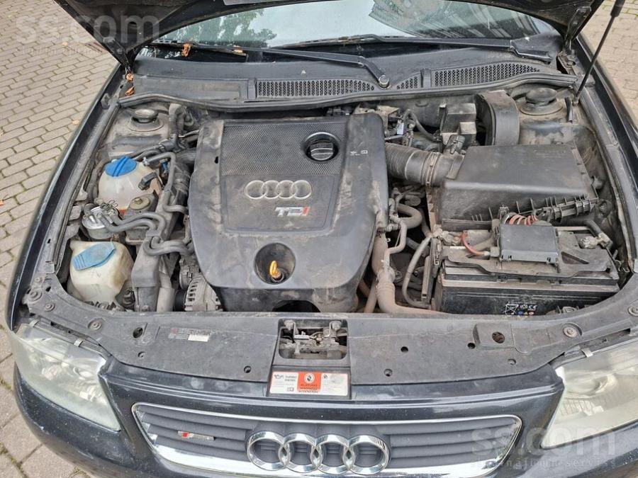 Melns Audi A3 2002 Rīga, ar dzinēja tilpumu 1.90 L un nobraukumu 315 tūkst. km par 1950 €, foto 9 vietnē AUTOMOTO.COM.LV