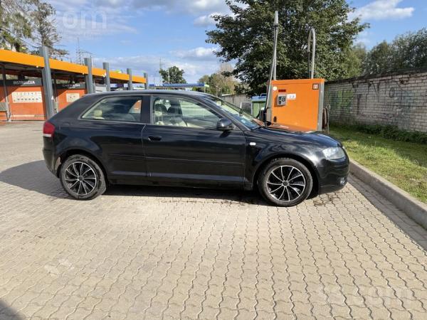Melns Audi A3 2003 Rīga, ar dzinēja tilpumu 1.90 L un nobraukumu 267 tūkst. km par 1850 €, foto 2 vietnē AUTOMOTO.COM.LV