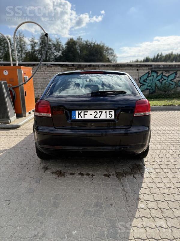 Melns Audi A3 2003 Rīga, ar dzinēja tilpumu 1.90 L un nobraukumu 267 tūkst. km par 1850 €, foto 3 vietnē AUTOMOTO.COM.LV