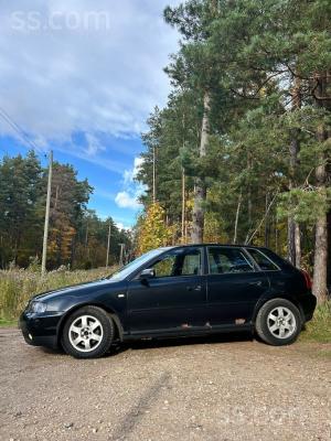 Black Audi A3 2003 in Riga, with an engine capacity of 1.90 L and mileage of 298 thousand km for 720 €, photo 6 on AUTOMOTO.COM.LV