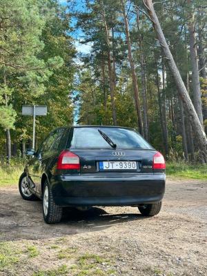 Black Audi A3 2003 in Riga, with an engine capacity of 1.90 L and mileage of 298 thousand km for 720 €, photo 9 on AUTOMOTO.COM.LV