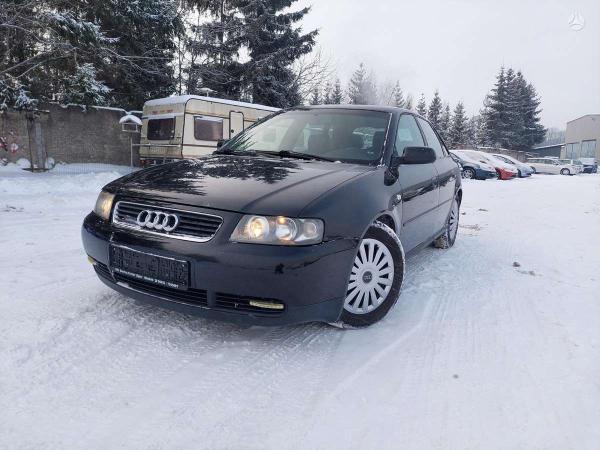 Black Audi A3 2003 in Utena, with an engine capacity of 1.90 L and mileage of 261 thousand km for 1650 €, photo 1 on AUTOMOTO.COM.LV