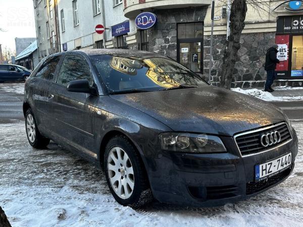 Melns Audi A3 2003 Cēsis, ar dzinēja tilpumu 2.00 L un nobraukumu 476 tūkst. km par 2290 €, foto 2 vietnē AUTOMOTO.COM.LV