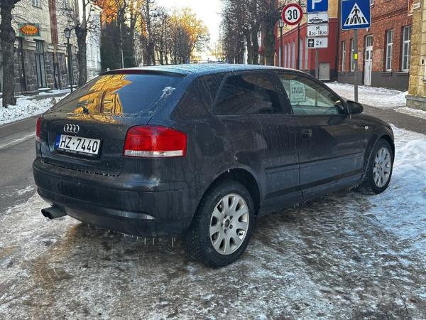 Melns Audi A3 2003 Cēsis, ar dzinēja tilpumu 2.00 L un nobraukumu 476 tūkst. km par 2290 €, foto 4 vietnē AUTOMOTO.COM.LV