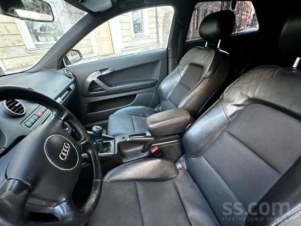Melns Audi A3 2003 Cēsis, ar dzinēja tilpumu 2.00 L un nobraukumu 476 tūkst. km par 2290 €, foto 6 vietnē AUTOMOTO.COM.LV