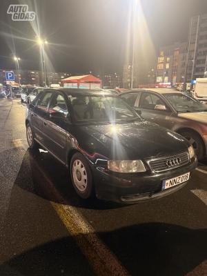 Melns Audi A3 2003 Viļņa, ar dzinēja tilpumu 1.90 L un nobraukumu 304 tūkst. km par 1250 €, foto  vietnē AUTOMOTO.COM.LV