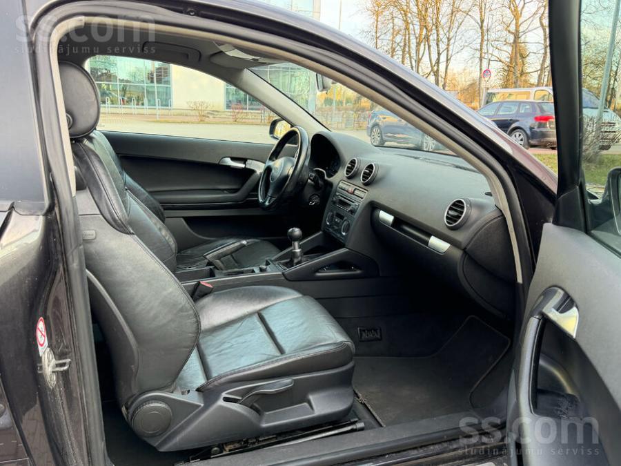 Melns Audi A3 2003 Jelgava, ar dzinēja tilpumu 2.00 L un nobraukumu 279 tūkst. km par 1650 €, foto 8 vietnē AUTOMOTO.COM.LV