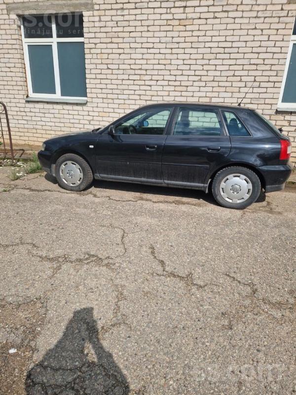 Черный Ауди А3 2003 в Краслава, объемом двигателя 1.60 л и пробегом 319 тыс. км за 1500 €, фото 2 на AUTOMOTO.COM.LV