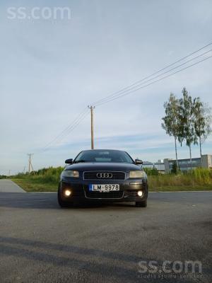 Melns Audi A3 2003 Dobele, ar dzinēja tilpumu 2.00 L un nobraukumu 449 tūkst. km par 680 €, foto  vietnē AUTOMOTO.COM.LV