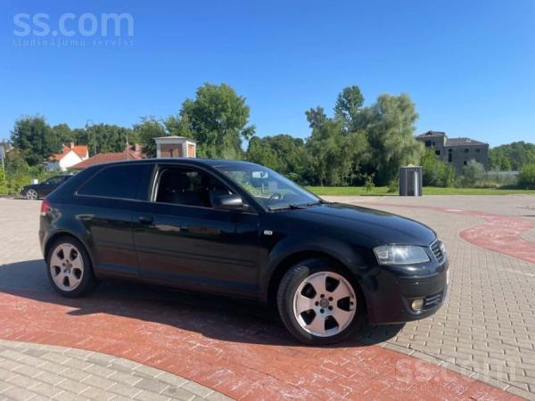 Melns Audi A3 2003 Bauska, ar dzinēja tilpumu 2.00 L un nobraukumu 411 tūkst. km par 1250 €, foto 2 vietnē AUTOMOTO.COM.LV