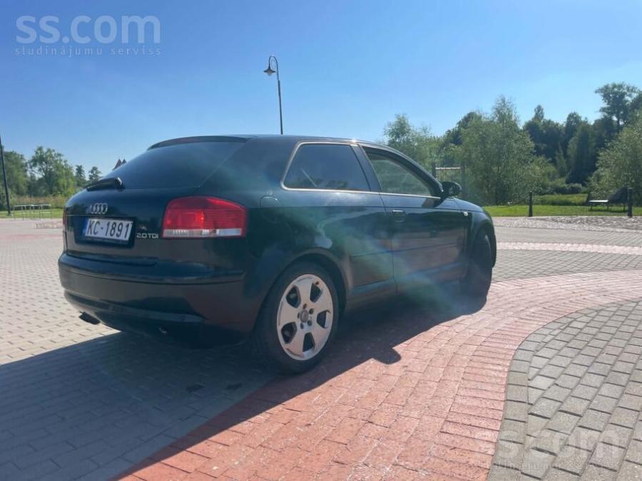 Melns Audi A3 2003 Bauska, ar dzinēja tilpumu 2.00 L un nobraukumu 411 tūkst. km par 1250 €, foto 4 vietnē AUTOMOTO.COM.LV