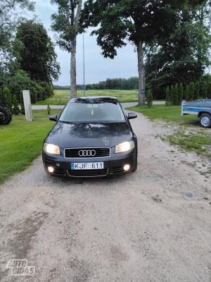 Black Audi A3 2003 in Utena, with an engine capacity of 2.00 L and mileage of 350 thousand km for 430 €, photo  on AUTOMOTO.COM.LV