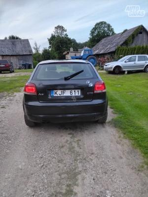 Black Audi A3 2003 in Utena, with an engine capacity of 2.00 L and mileage of 350 thousand km for 430 €, photo 4 on AUTOMOTO.COM.LV