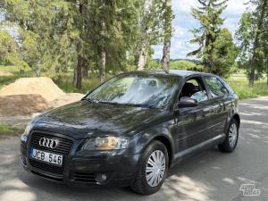 Melns Audi A3 2003 Panevēža, ar dzinēja tilpumu 2.00 L un nobraukumu 350 tūkst. km par 950 €, foto  vietnē AUTOMOTO.COM.LV
