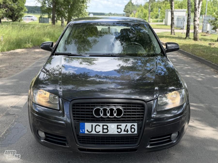 Black Audi A3 2003 in Panevezys, with an engine capacity of 2.00 L and mileage of 350 thousand km for 950 €, photo 3 on AUTOMOTO.COM.LV
