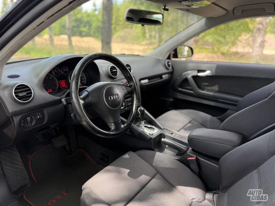 Black Audi A3 2003 in Panevezys, with an engine capacity of 2.00 L and mileage of 350 thousand km for 950 €, photo 7 on AUTOMOTO.COM.LV