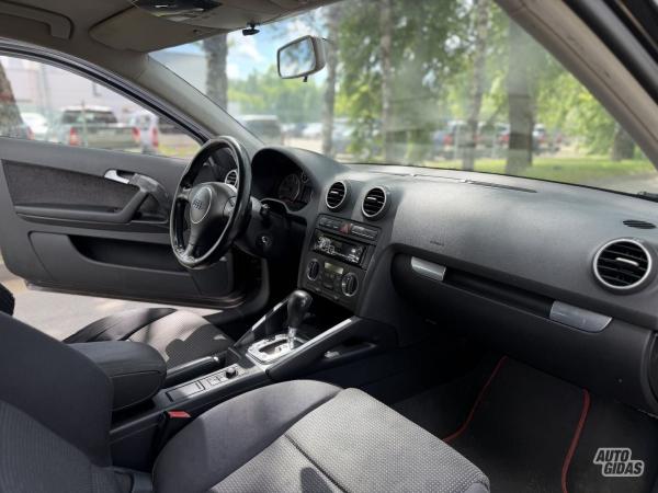 Black Audi A3 2003 in Panevezys, with an engine capacity of 2.00 L and mileage of 350 thousand km for 950 €, photo 7 on AUTOMOTO.COM.LV