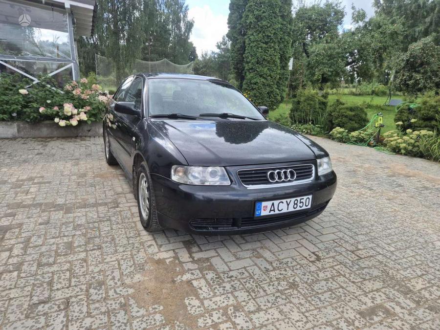 Melns Audi A3 2003 Viļņa, ar dzinēja tilpumu 1.60 L un nobraukumu 200 tūkst. km par 1300 €, foto 5 vietnē AUTOMOTO.COM.LV