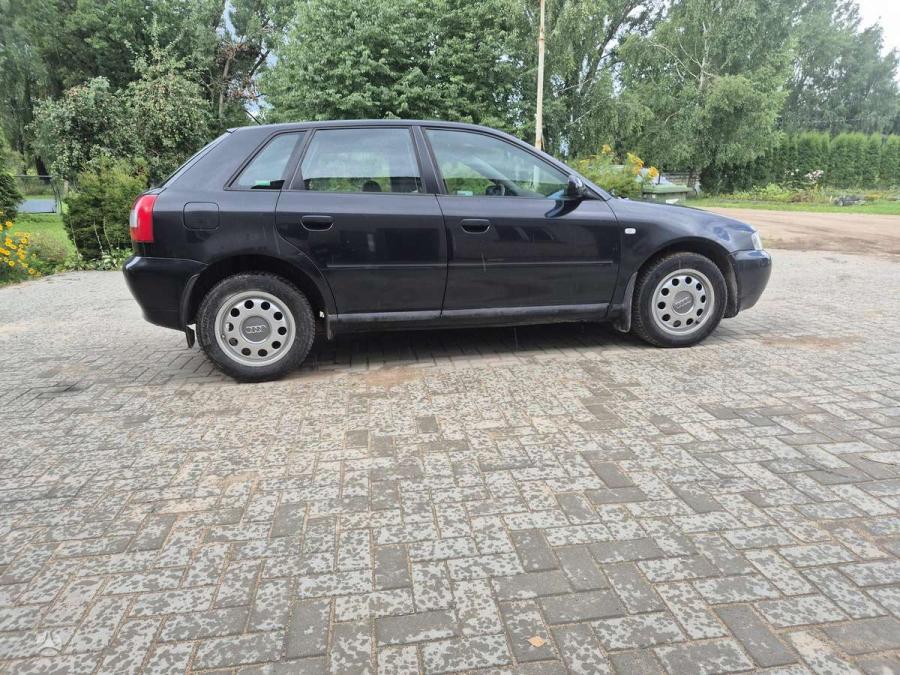 Melns Audi A3 2003 Viļņa, ar dzinēja tilpumu 1.60 L un nobraukumu 200 tūkst. km par 1300 €, foto 7 vietnē AUTOMOTO.COM.LV