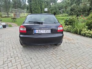 Melns Audi A3 2003 Viļņa, ar dzinēja tilpumu 1.60 L un nobraukumu 200 tūkst. km par 1300 €, foto 10 vietnē AUTOMOTO.COM.LV