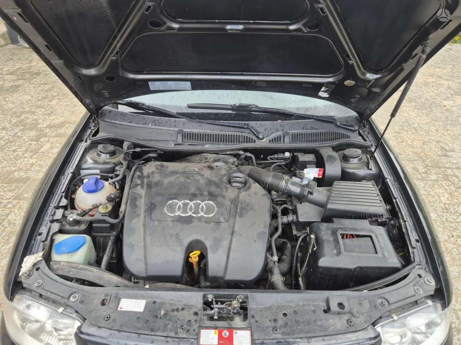 Melns Audi A3 2003 Viļņa, ar dzinēja tilpumu 1.60 L un nobraukumu 200 tūkst. km par 1300 €, foto 14 vietnē AUTOMOTO.COM.LV