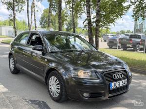 Черный Ауди А3 2003 в Паневежис, объемом двигателя 2.00 л и пробегом 350 тыс. км за 950 €, фото 3 на AUTOMOTO.COM.LV