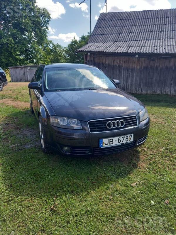 Melns Audi A3 2003 Rēzekne, ar dzinēja tilpumu 1.90 L un nobraukumu 413 tūkst. km par 1000 €, foto 1 vietnē AUTOMOTO.COM.LV