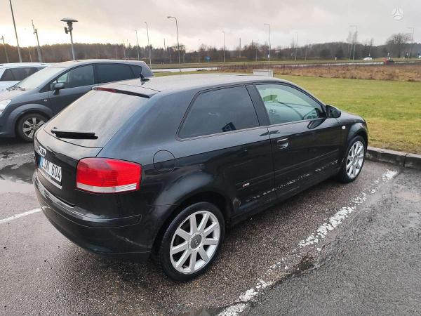 Melns Audi A3 2004 Viļņa, ar dzinēja tilpumu 1.97 L un nobraukumu 357 tūkst. km par 1800 €, foto 2 vietnē AUTOMOTO.COM.LV