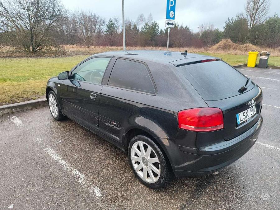 Melns Audi A3 2004 Viļņa, ar dzinēja tilpumu 1.97 L un nobraukumu 357 tūkst. km par 1800 €, foto 4 vietnē AUTOMOTO.COM.LV