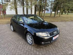 Melns Audi A3 2004 Kėdainiai, ar dzinēja tilpumu 1.97 L un nobraukumu 309 tūkst. km par 2000 €, foto  vietnē AUTOMOTO.COM.LV