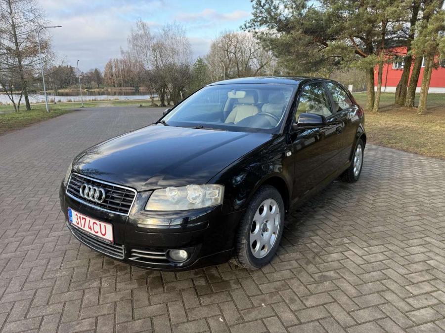 Black Audi A3 2004 in Kedainiai, with an engine capacity of 1.97 L and mileage of 309 thousand km for 2000 €, photo 3 on AUTOMOTO.COM.LV