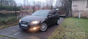 Melns Audi A3 2004 Gulbene, ar dzinēja tilpumu 2.00 L un nobraukumu 279 tūkst. km par 2250 €, foto  vietnē AUTOMOTO.COM.LV