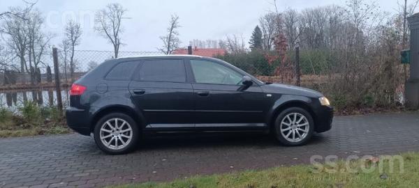 Black Audi A3 2004 in Gulbene, with an engine capacity of 2.00 L and mileage of 279 thousand km for 2250 €, photo 6 on AUTOMOTO.COM.LV