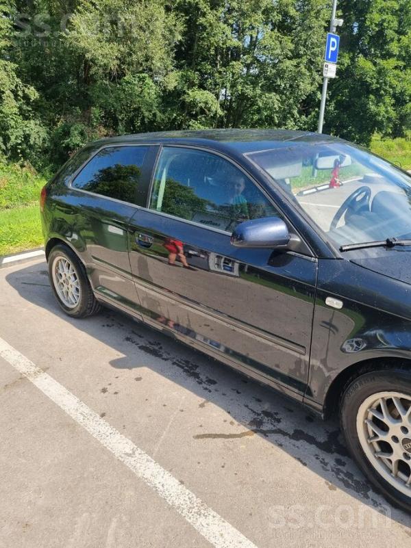 Melns Audi A3 2004 Bauska, ar dzinēja tilpumu 2.00 L un nobraukumu 433 tūkst. km par 1100 €, foto 2 vietnē AUTOMOTO.COM.LV