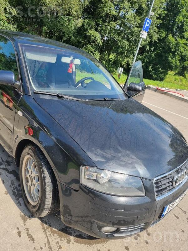 Melns Audi A3 2004 Bauska, ar dzinēja tilpumu 2.00 L un nobraukumu 433 tūkst. km par 1100 €, foto 5 vietnē AUTOMOTO.COM.LV