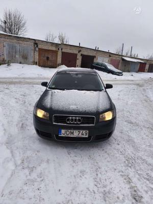 Black Audi A3 2004 in Kedainiai, with an engine capacity of 1.90 L and mileage of 270 thousand km for 1250 €, photo  on AUTOMOTO.COM.LV