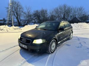 Melns Audi A3 2004 Ukmergė, ar dzinēja tilpumu 2.00 L un nobraukumu 367 tūkst. km par 650 €, foto  vietnē AUTOMOTO.COM.LV