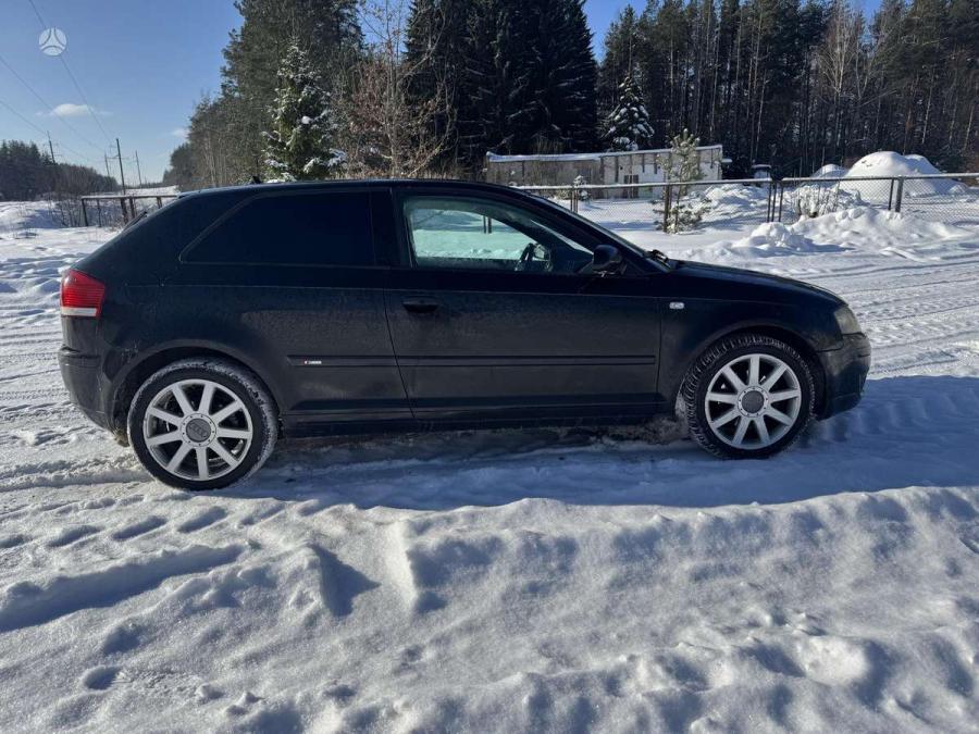 Melns Audi A3 2004 Molėtai, ar dzinēja tilpumu 1.97 L un nobraukumu 358 tūkst. km par 1850 €, foto 2 vietnē AUTOMOTO.COM.LV