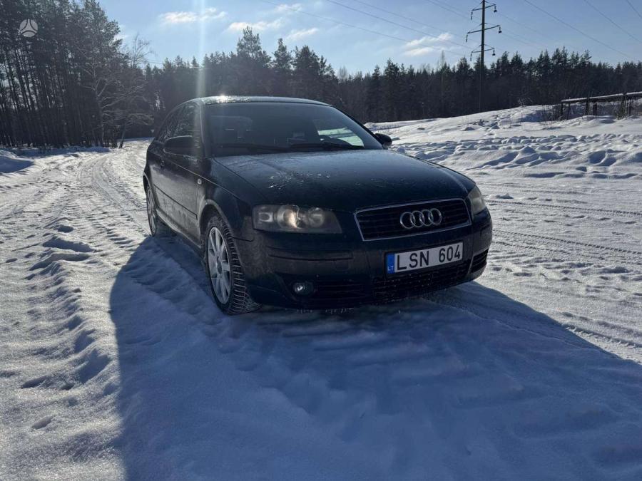 Melns Audi A3 2004 Molėtai, ar dzinēja tilpumu 1.97 L un nobraukumu 358 tūkst. km par 1850 €, foto 4 vietnē AUTOMOTO.COM.LV