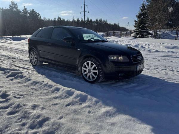 Melns Audi A3 2004 Molėtai, ar dzinēja tilpumu 1.97 L un nobraukumu 358 tūkst. km par 1850 €, foto 5 vietnē AUTOMOTO.COM.LV
