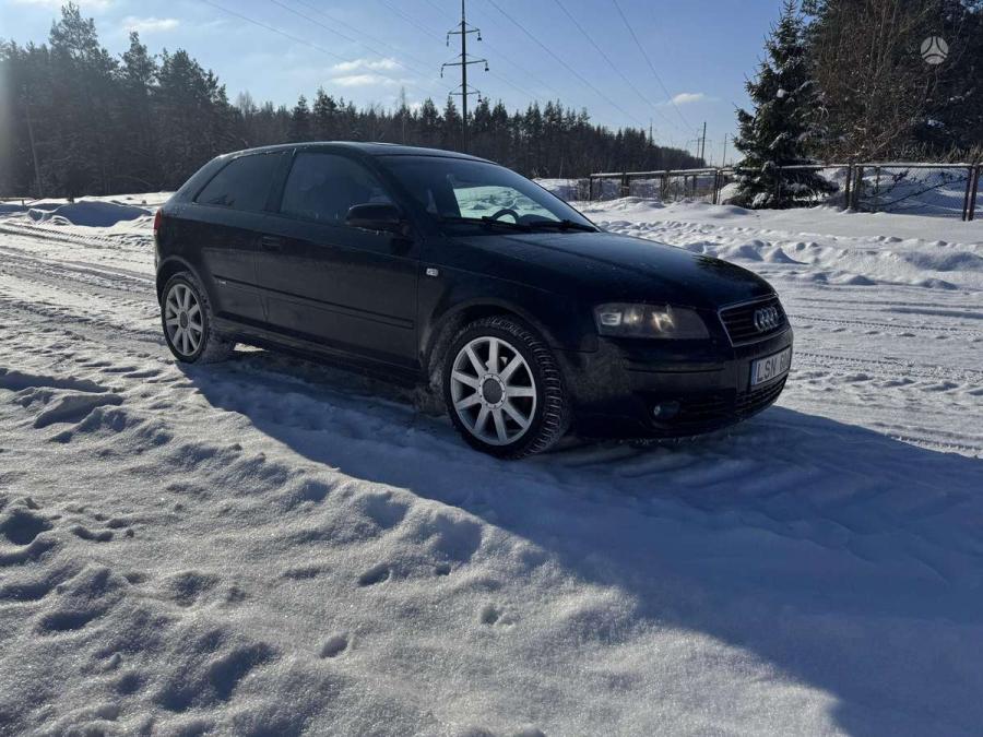 Melns Audi A3 2004 Molėtai, ar dzinēja tilpumu 1.97 L un nobraukumu 358 tūkst. km par 1850 €, foto 5 vietnē AUTOMOTO.COM.LV