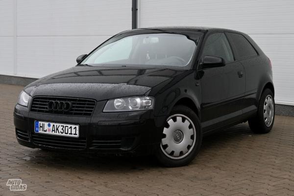 Black Audi A3 2004 in Kretinga, with an engine capacity of 2.00 L and mileage of 192 thousand km for 1850 €, photo 3 on AUTOMOTO.COM.LV