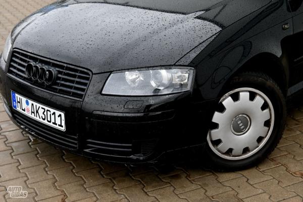 Black Audi A3 2004 in Kretinga, with an engine capacity of 2.00 L and mileage of 192 thousand km for 1850 €, photo 4 on AUTOMOTO.COM.LV