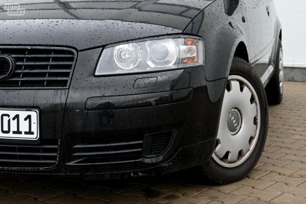 Black Audi A3 2004 in Kretinga, with an engine capacity of 2.00 L and mileage of 192 thousand km for 1850 €, photo 5 on AUTOMOTO.COM.LV