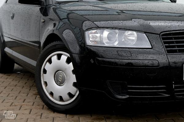 Black Audi A3 2004 in Kretinga, with an engine capacity of 2.00 L and mileage of 192 thousand km for 1850 €, photo 6 on AUTOMOTO.COM.LV