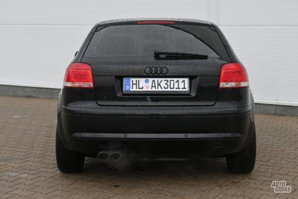 Black Audi A3 2004 in Kretinga, with an engine capacity of 2.00 L and mileage of 192 thousand km for 1850 €, photo 9 on AUTOMOTO.COM.LV